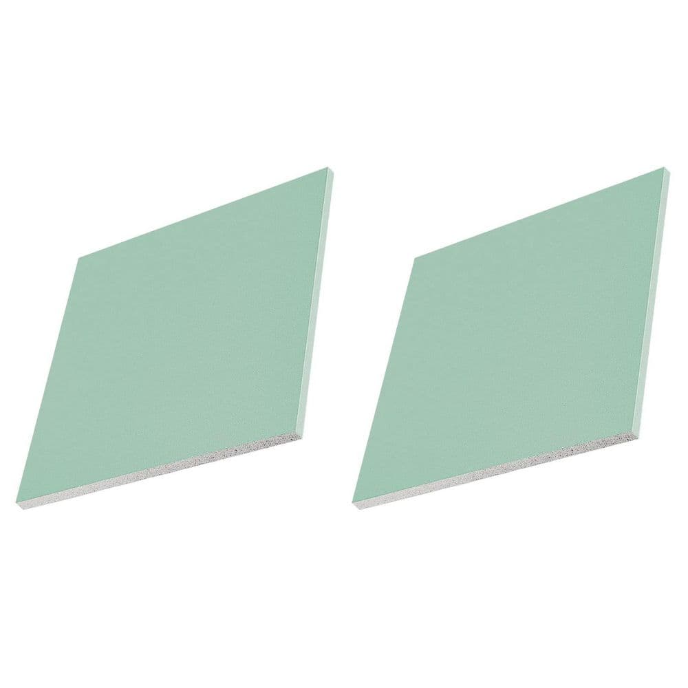 xinyoec 1/2 in. x 1 ft. x 1 ft. Green Drywall Patching Panel, Drywall ...