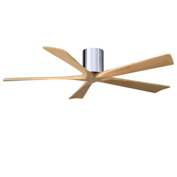Matthews Fan Company Irene-5H 60 in. 6 Fan Speeds Ceiling Fan in Chrome ...