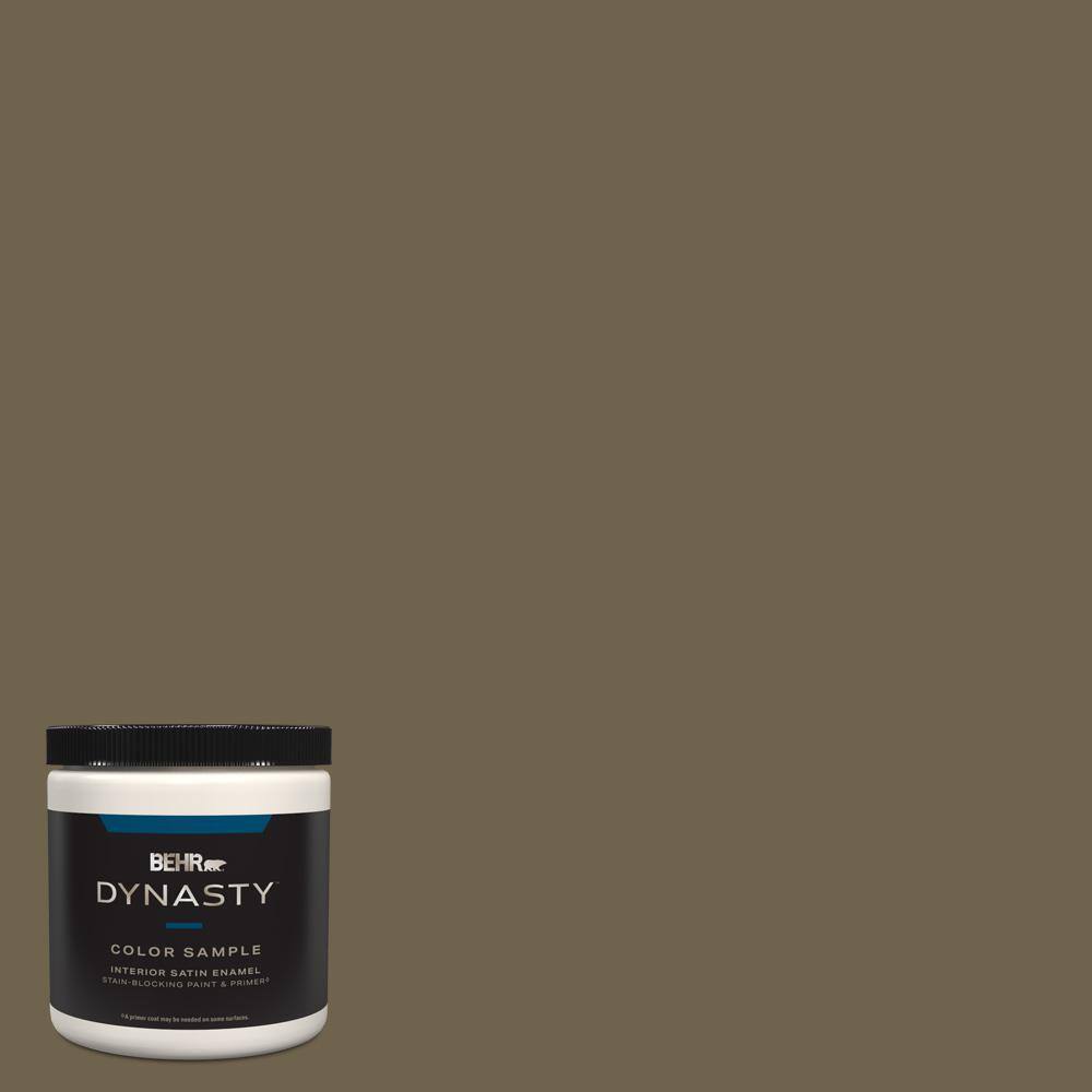 BEHR DYNASTY 8 oz. Home Decorators Collection #HDC-AC-15 Peat Satin ...