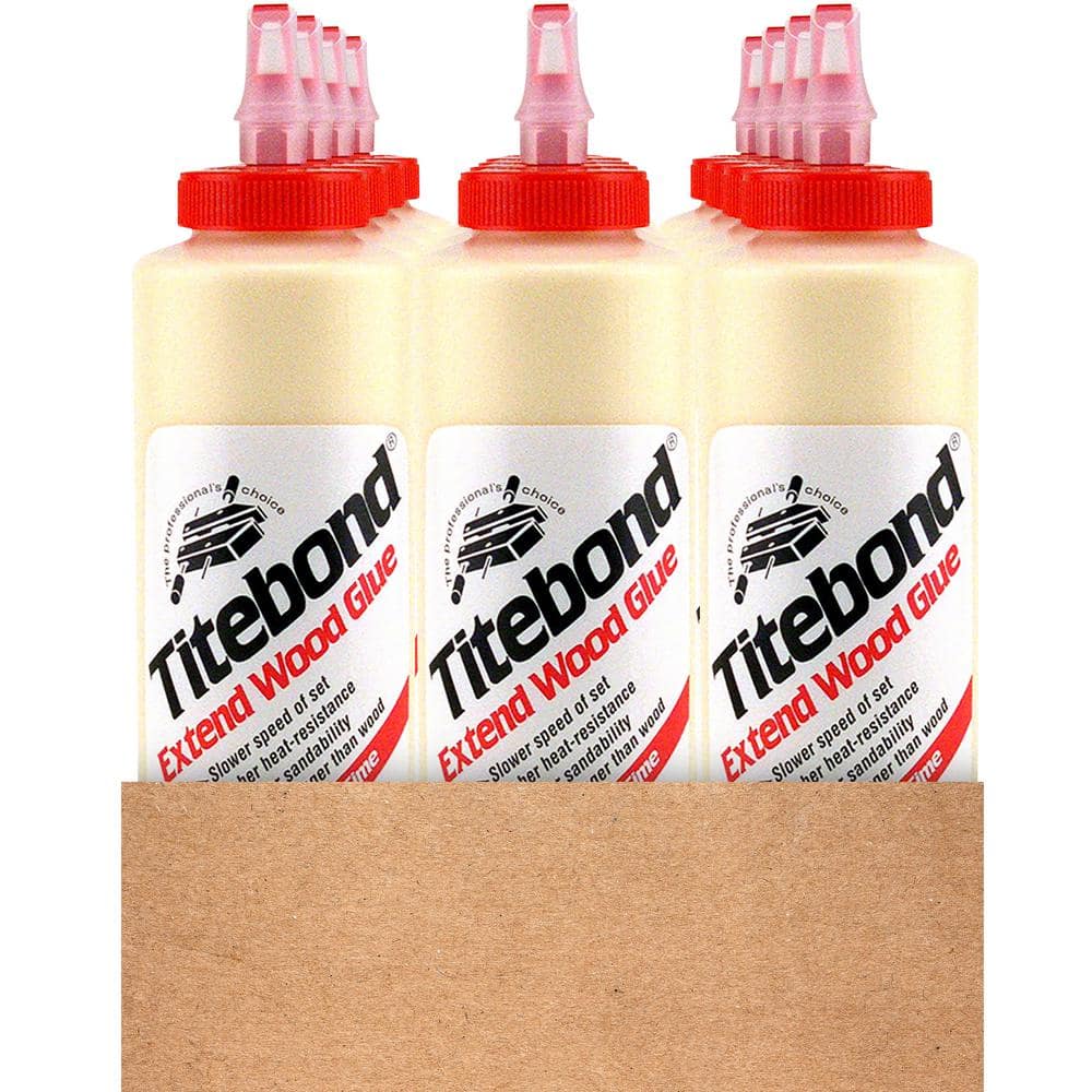 Titebond 16 oz. Extend Wood Glue (12-Pack) 9104 - The Home Depot