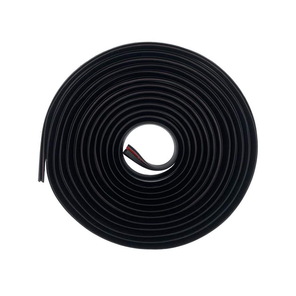 Justincity 60L x 0.52in. ft. Self Adhesive Scratch Resistant Rubber ...