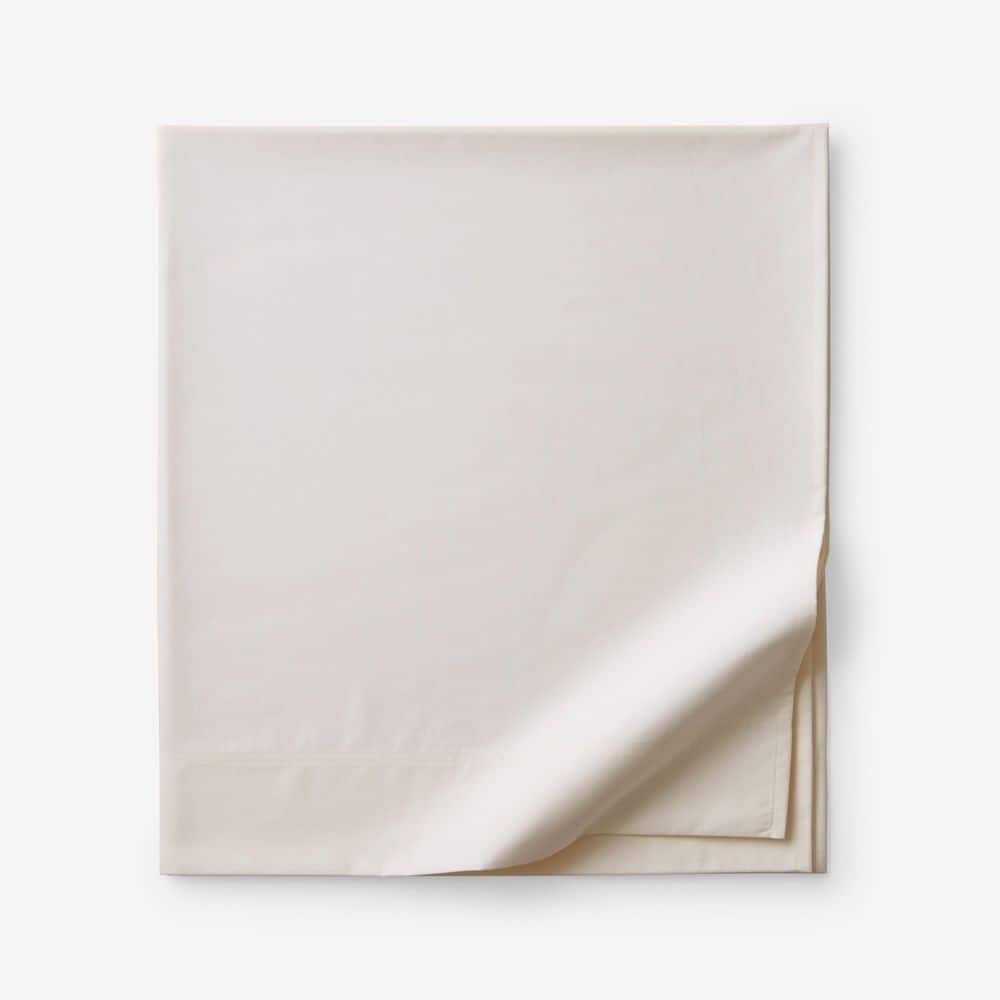 The Company Store Company Cotton Garment Wash Buff Cotton Percale Queen ...