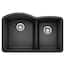 Blanco DIAMOND Undermount Granite Composite 32 in. 60/40 Double Bowl ...