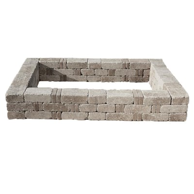 Pavestone RumbleStone 10.5 in. x 3.5 in. x 5.25 in. Greystone Concrete ...