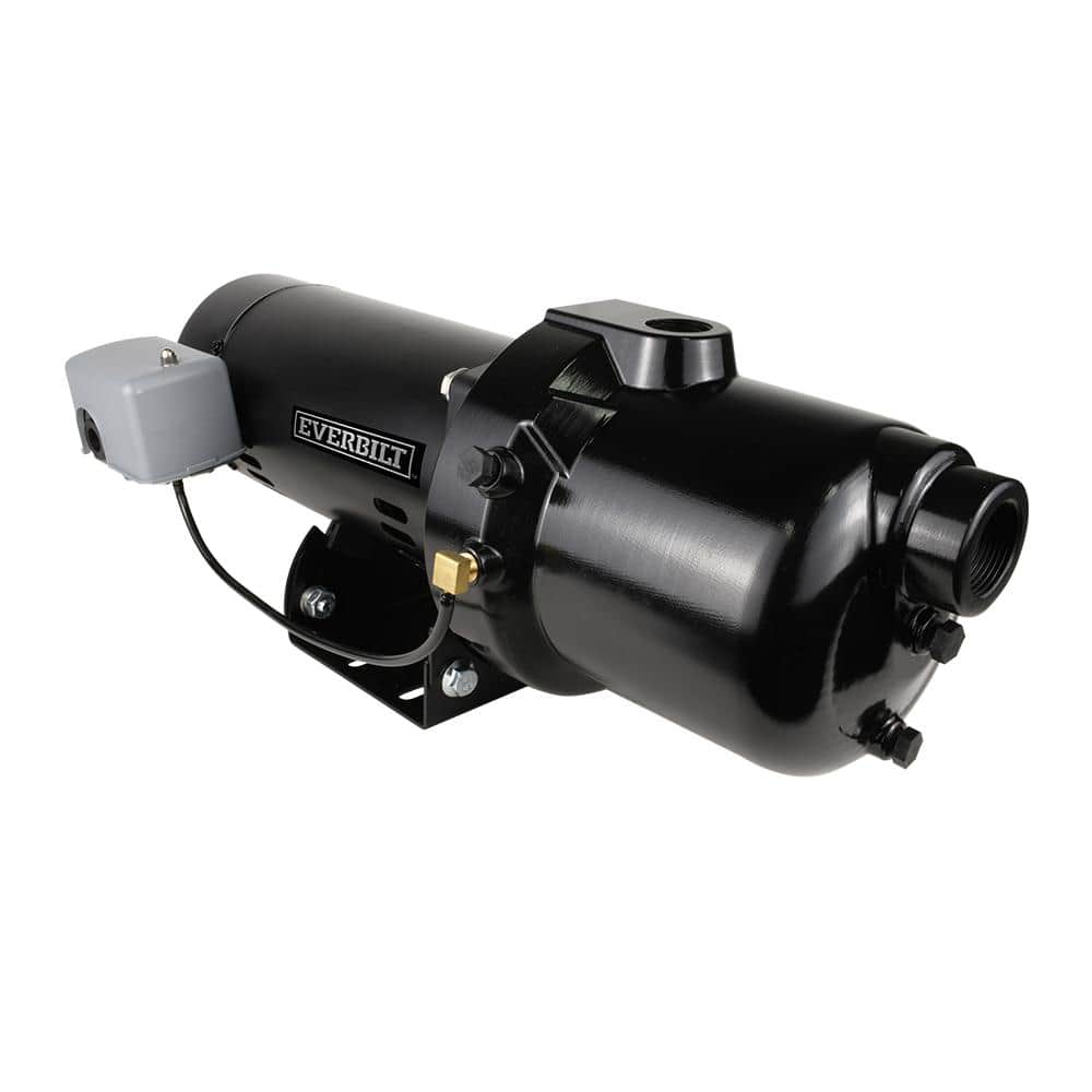 Everbilt 1/2 HP Plastic Shallow Well Jet Pump HDSWJ5P - The Home Depot