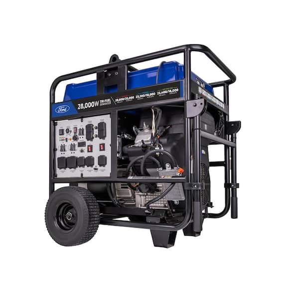 Ford 28000-Watt Electric Swich and Remote Start Tri-Fuel Gasoline and ...