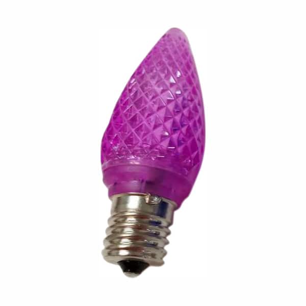 Home Accents Holiday C9 Color-Changing LED Light Bulb ( Pack of 25 ...