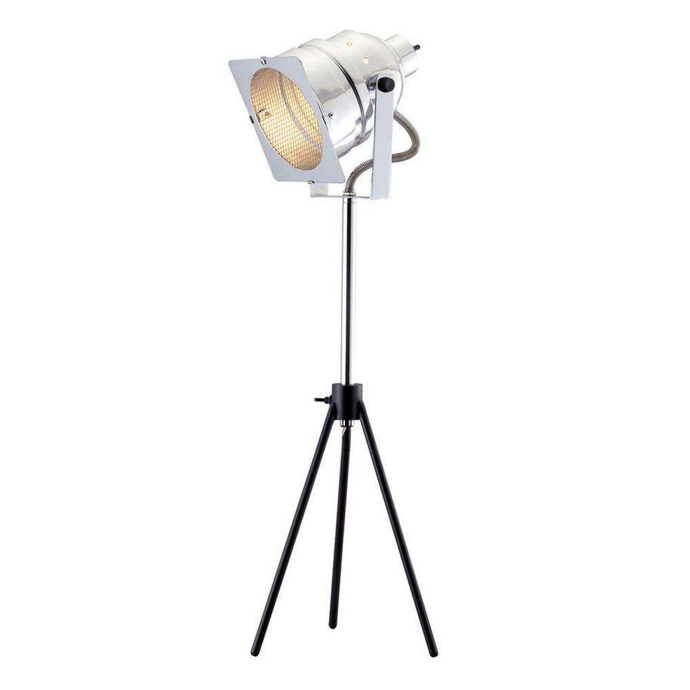 Adesso Spotlight 29 in. Chrome Table Lamp 3050-22 - The Home Depot