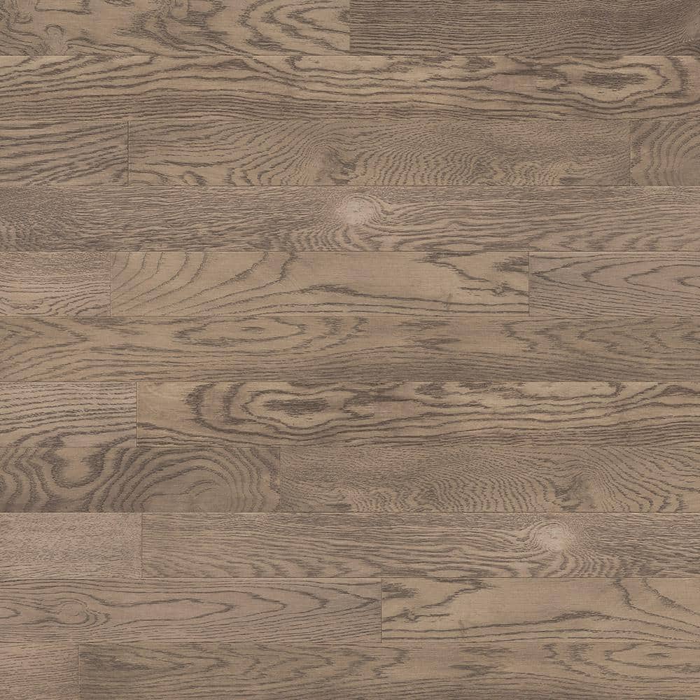 SELKIRK FLOORS Silver Grey Oak 3/8 in. T x 3 in. W Tongue and Groove ...