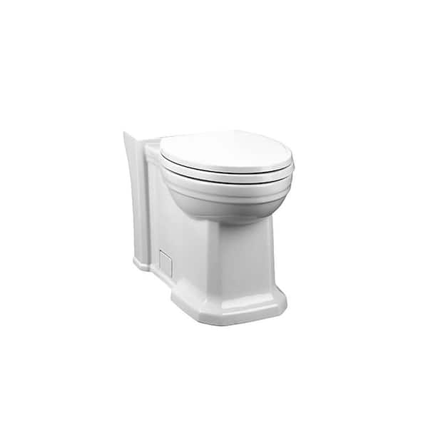 DXV Fitzgerald Elongated Toilet Bowl Only in Canvas White D23005C000 ...