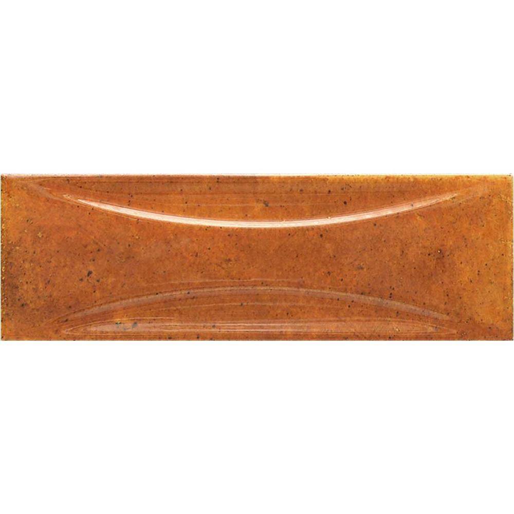 Apollo Tile Antiek Red 2.58 in. x 7.9 in. Glossy Ceramic Subway Deco ...