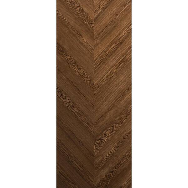 Sartodoors 42 in. x 80 in. Cognac Oak Color Solid Wood Interior Door ...