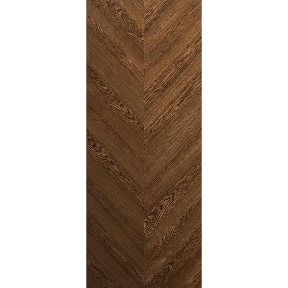Sartodoors 42 in. x 96 in. Cognac Oak Color Solid Wood Interior Door ...