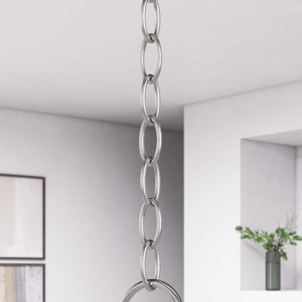 AVIANCE LIGHTING Accessories Brushed Nickel Heavy Duty Decorative Chain ...