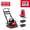 Milwaukee MX FUEL Lithium-Ion 20 in. Plate Compactor Kit with (2) FORGE ...
