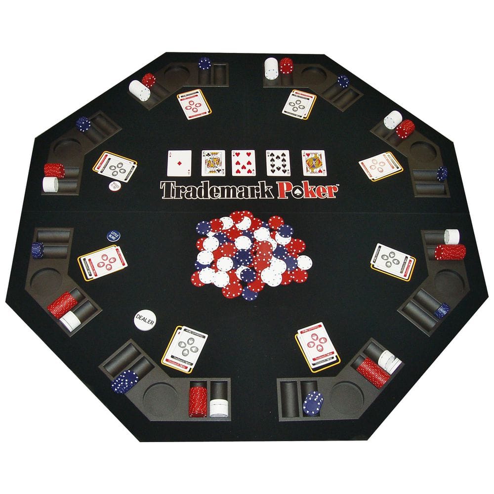 Trademark Texas Traveler Table Top and 300 Chip Travel Set 10-0473 ...