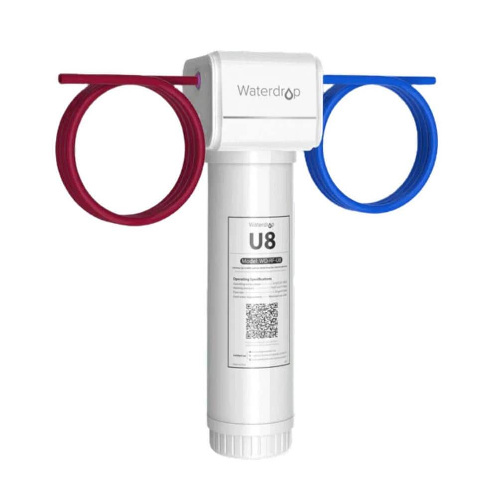 Waterdrop U8-ST Under Sink Single Stage Water Filter B-WD-U8-ST - The Home Depot