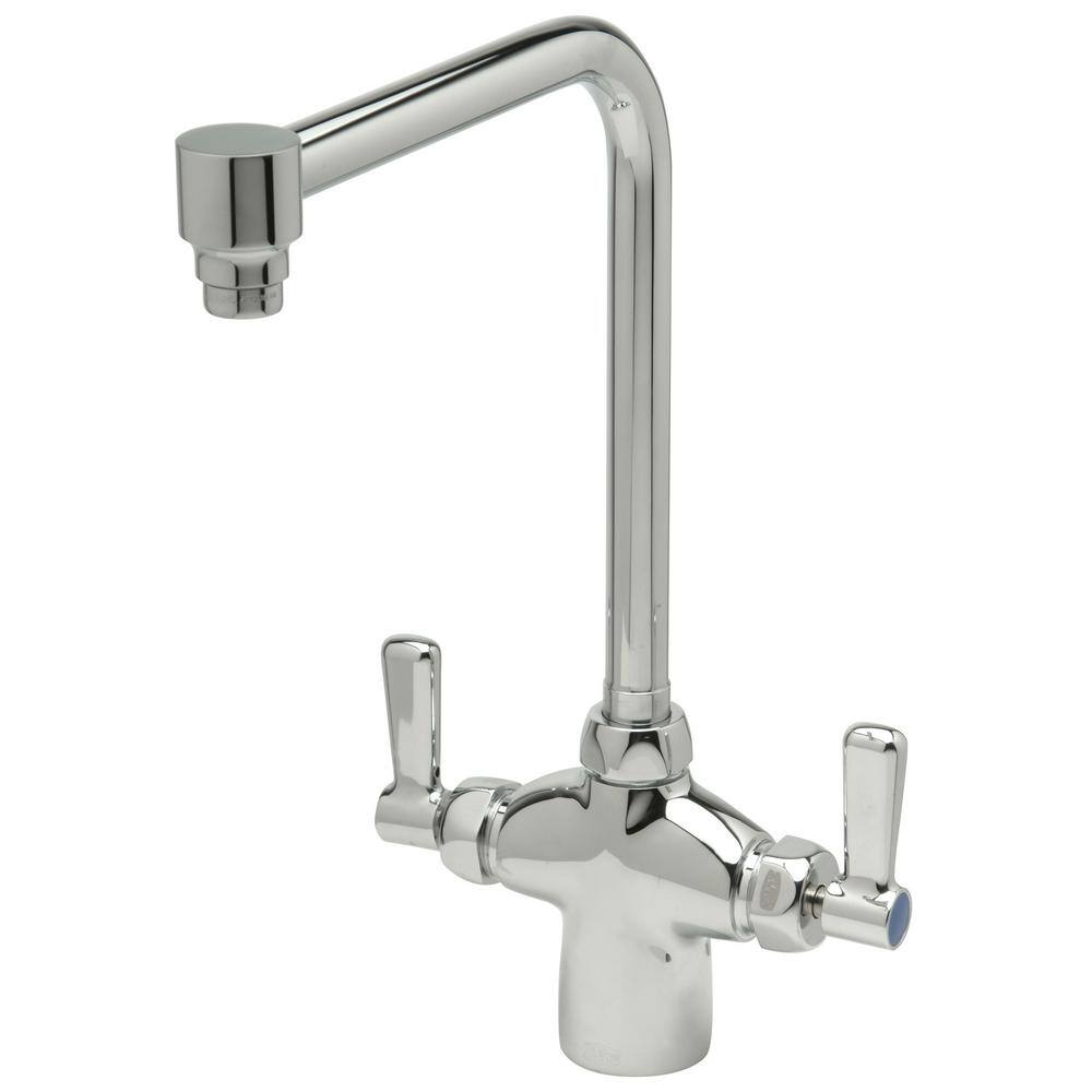 Zurn AquaSpec 2-Handle Utility Faucet in Chrome Z826S1-XL - The Home Depot