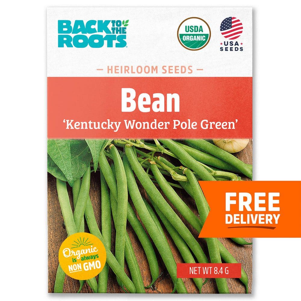 Reviews for Back to the Roots Organic Kentucky Wonder Pole Green Bean ...