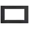 Cafe Microwave Optional 30 in. Built-In Trim Kit in Matte Black ...