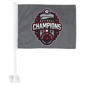 FANMATS University of Georgia Car Flag 25480 - The Home Depot