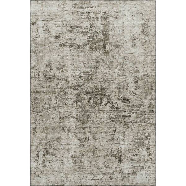 Addison Rugs Mayfield Premium Machine Washable Abstract AMF953 Beige 8 ...