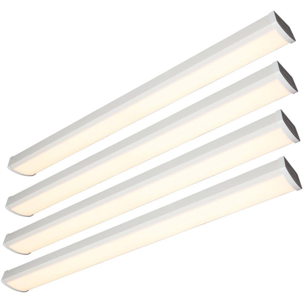 C Cattleya 4 ft. 40-Watt 3200 Lumens 3000K Integrated LED Dimmable ...