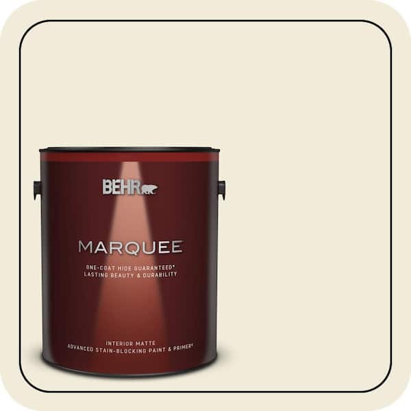 BEHR MARQUEE 1 gal. #PPU7-13 Coastal Beige Matte Interior Paint ...