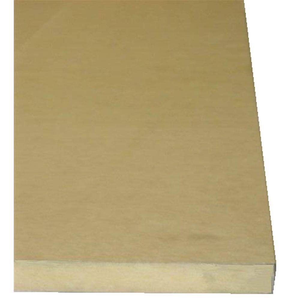 3 4 In X 16 In X 4 Ft Square Edge Shelving MDF Board 1701106 The