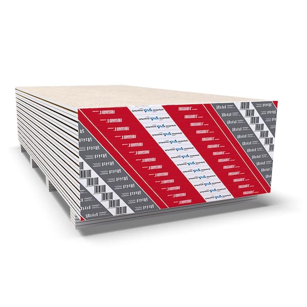 ToughRock 5/8 in. x 4 ft. x 12 ft. Moisture Guard Gypsum Board 011939 ...