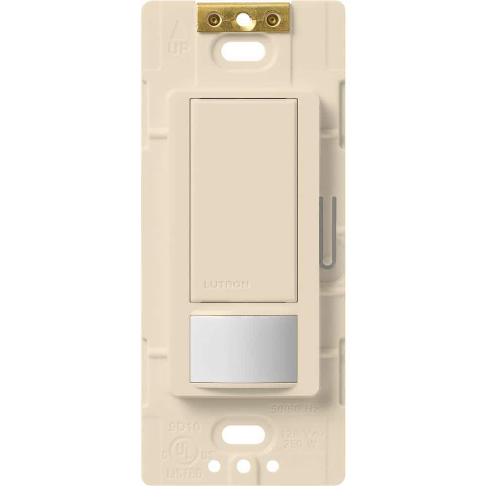 Lutron Maestro Vacancy-Only Sensor Switch, 5-Amp, Single-Pole/Multi ...