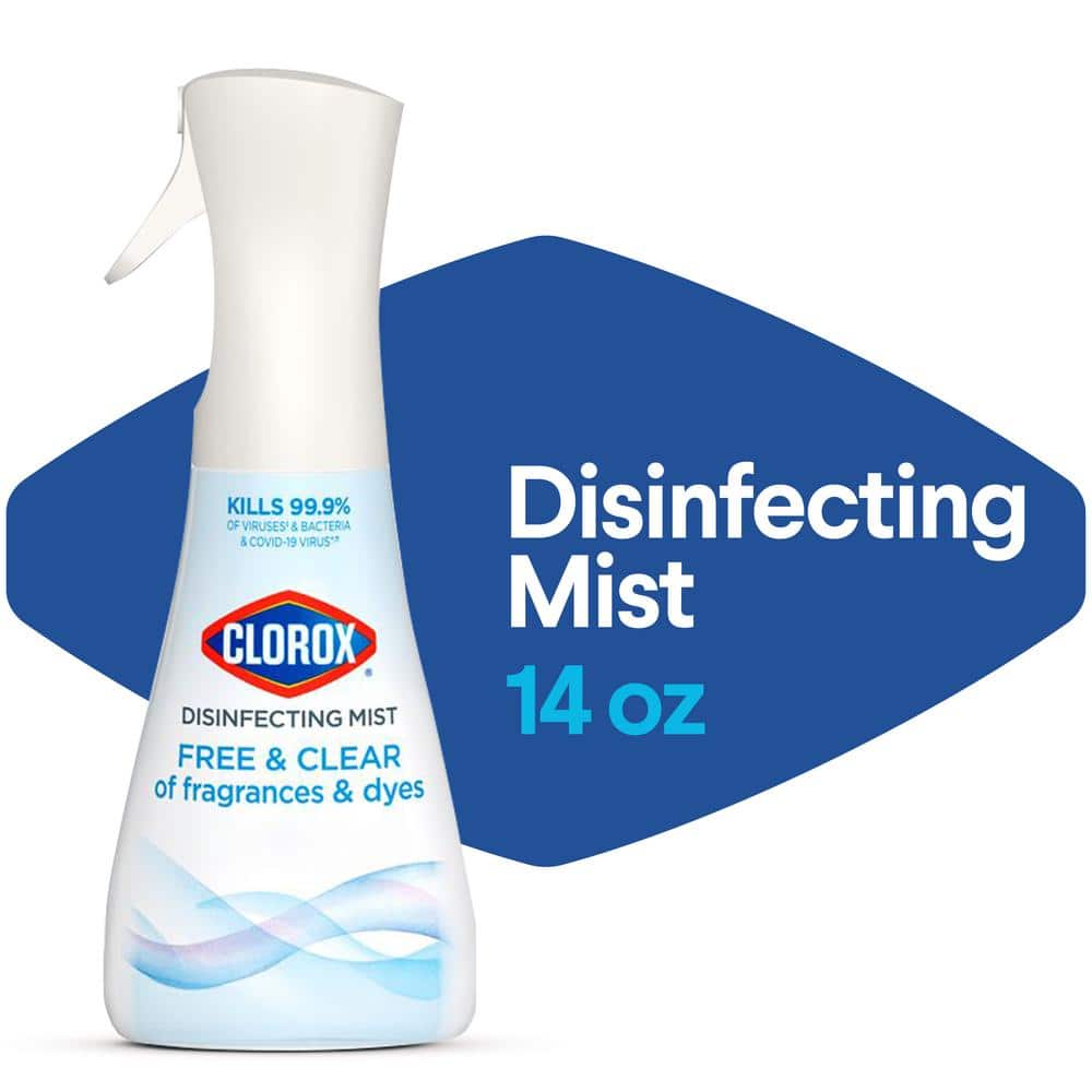 Clorox 14 fl. oz. Disinfecting Mist Free and Clear 4460060272 - The ...