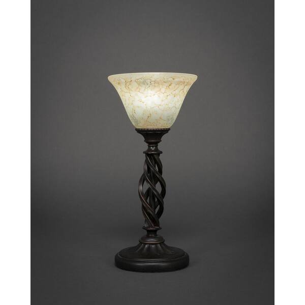 Lighting Theory Olympia 14 in. Dark Granite Rechargeable Integrated LED ...