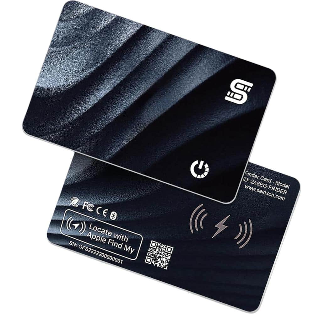 Vrbgify Waterproof Wallet Tracker with Wireless Recharging, Item Finder ...