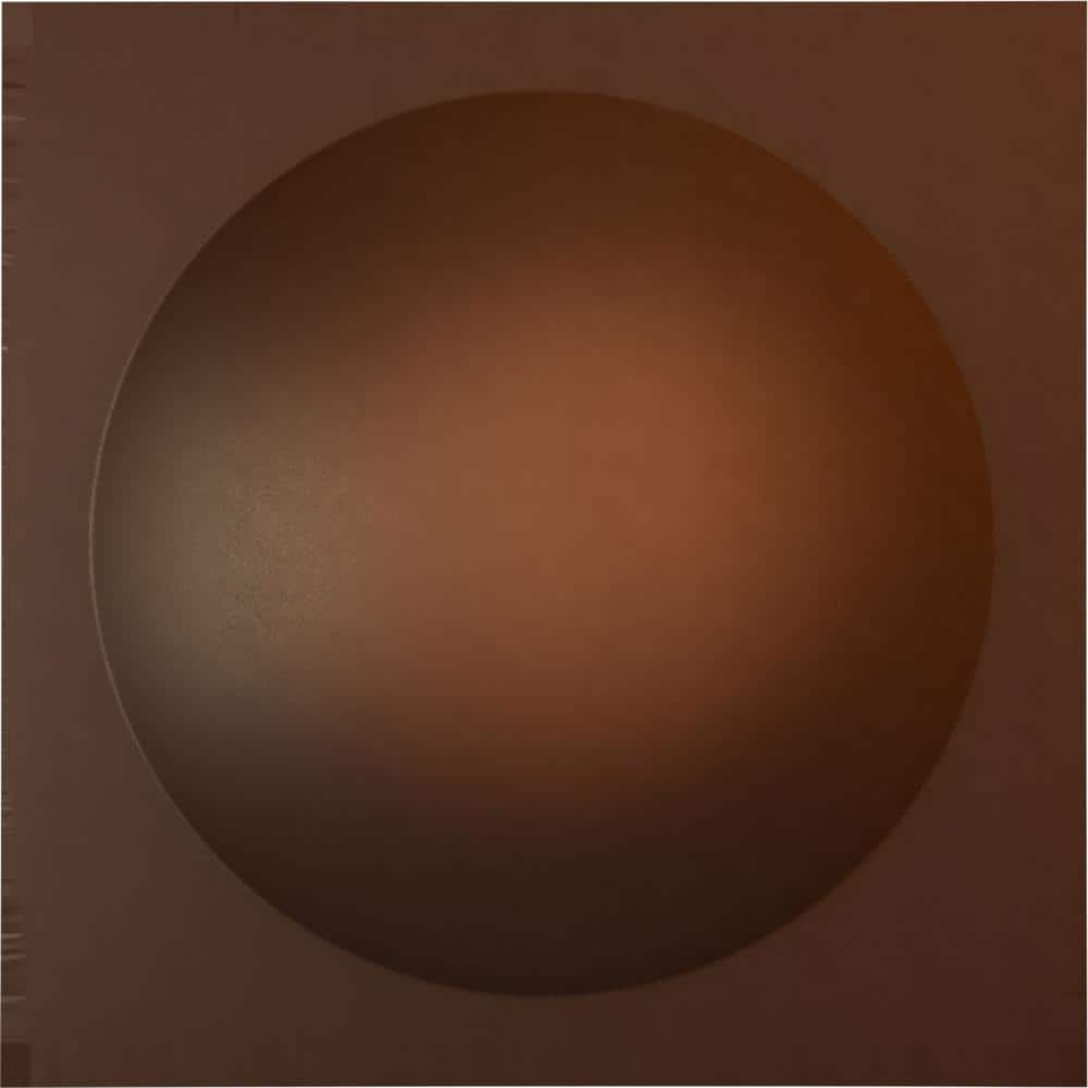 Ekena Millwork Sloane Aged Metallic Rust 3 in. x 1-5/8 ft. x 1-5/8 ft ...