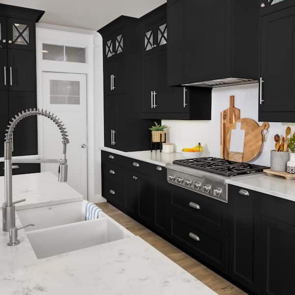 NuVo 2 qt. Black Deco Cabinet Paint Kit FG NU BLACK KIT The Home Depot