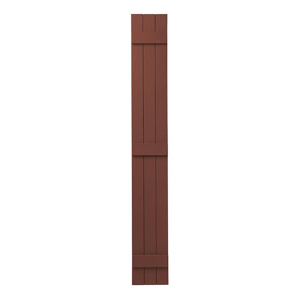 Ply Gem 11 in. x 81 in. Polypropylene 3-Board Closed Board and Batten ...