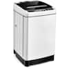 Gymax 1.5 cu.ft. 11 lbs. Stackable Full-Automatic Washing Machine Top ...