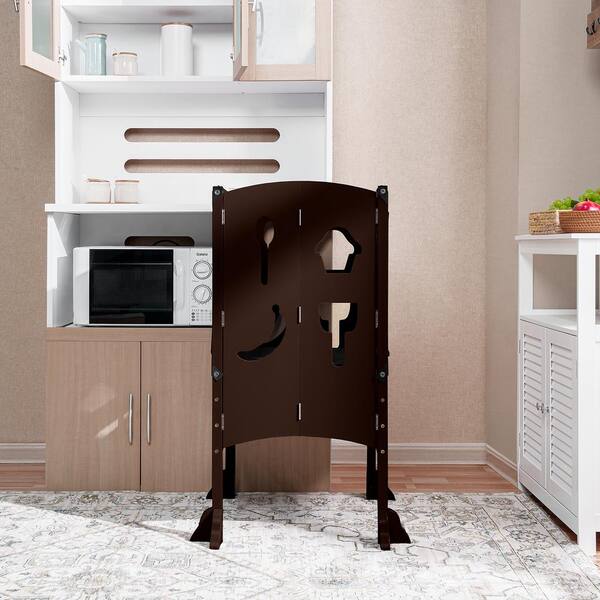 Reviews for HOMESTOCK Espresso, Kids I am a Big Helper, Counter Step ...