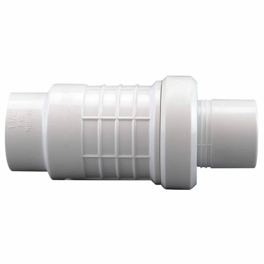 Apollo 1-1/2 in. x 1-1/2 in. PVC Slide Repair Coupling PVCC112SL - The ...