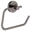 GROHE Essentials Curved Single Post Toilet Paper Holder in Hard ...