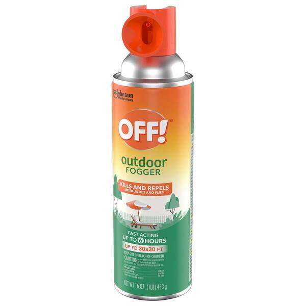 OFF! Backyard Outdoor Fogger, Bug Repellent Fog for Mosquitoes, Flies ...