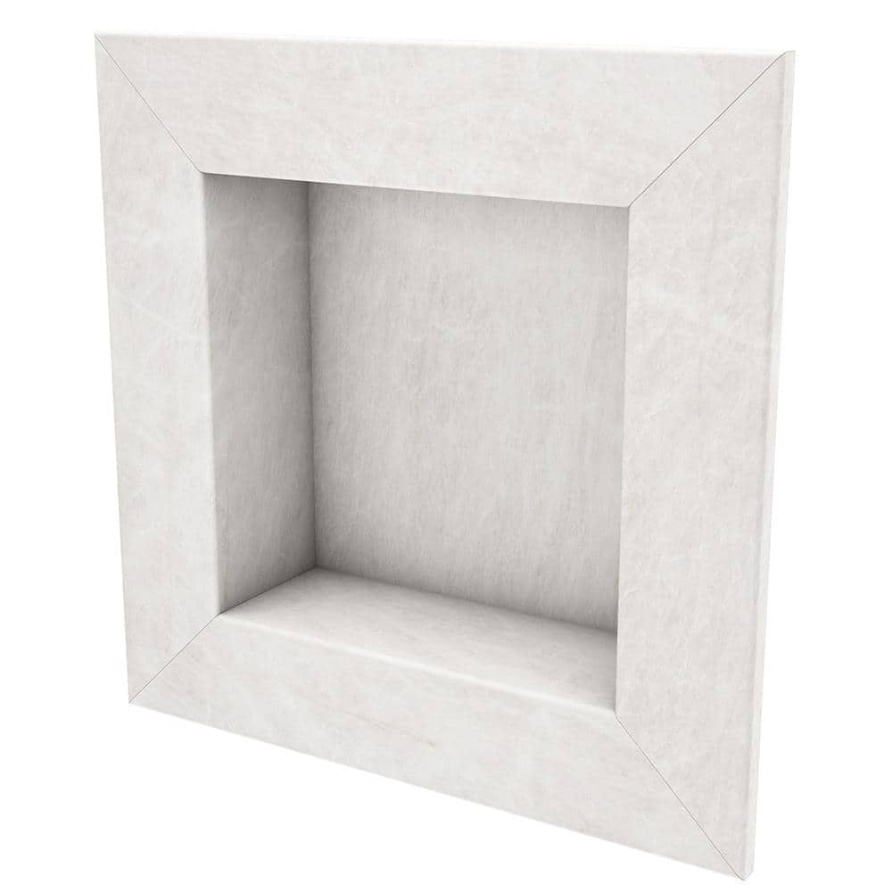 Reviews for FlexStone 17 in. W x 17 in. H x 4 in. D Square Shower Niche ...