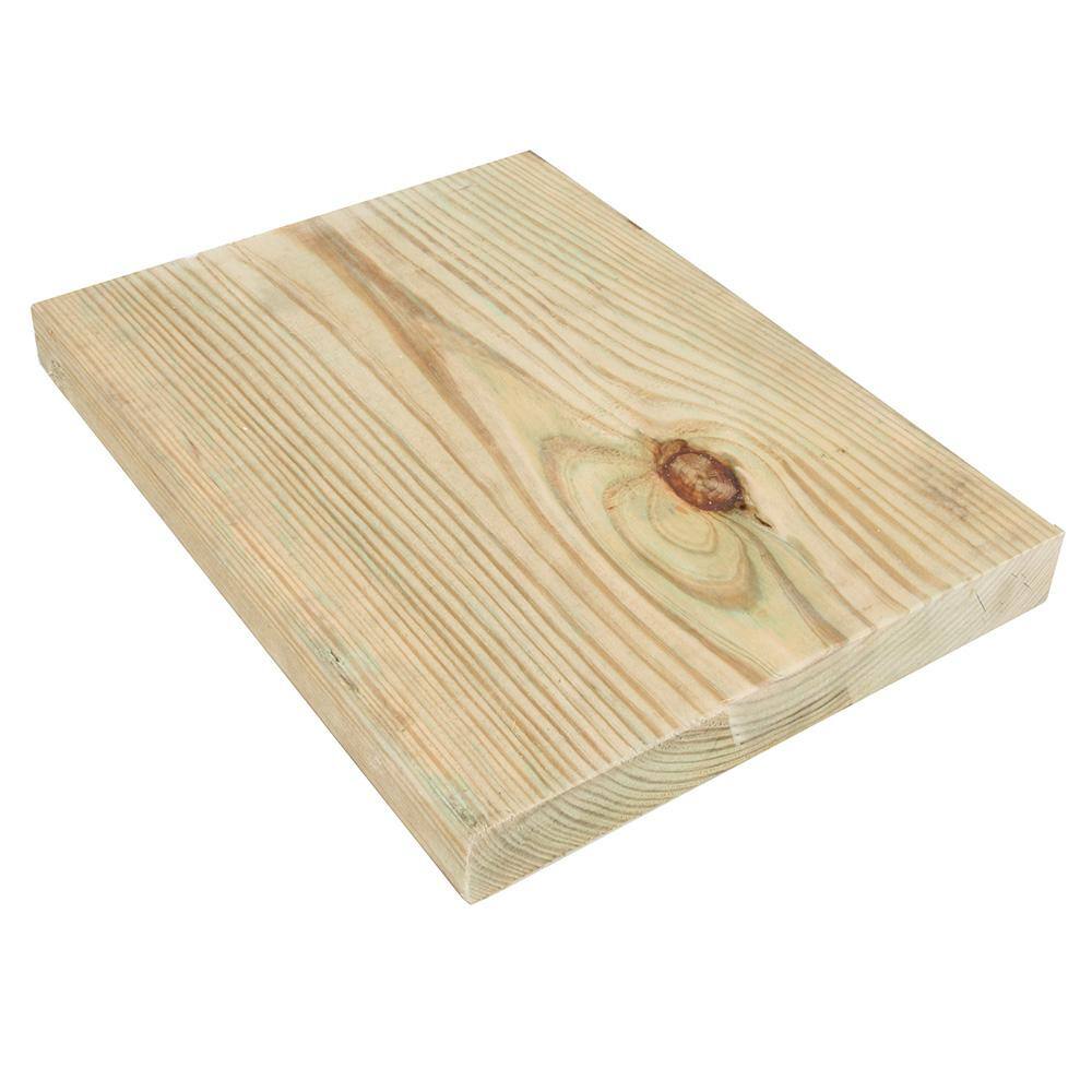 2 in. x 12 in. x 16 ft. #1 Pressure Treated Southern Pine Lumber ...