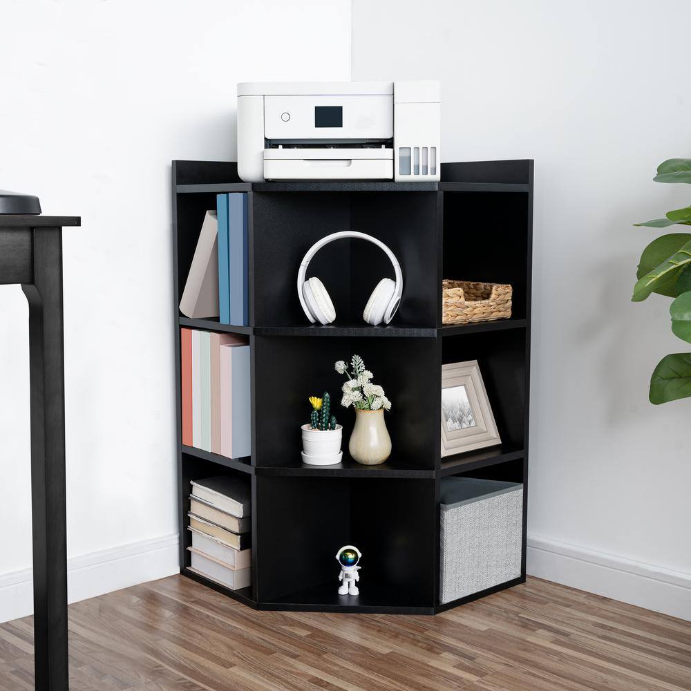 Have a question about HOMESTOCK Black Corner Cube Storage Cabinet for ...