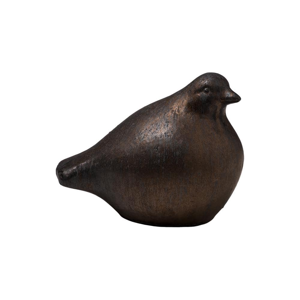 Emissary Quail 10 in H Metallic Ceramic Garden Figurines 1042MT - The ...