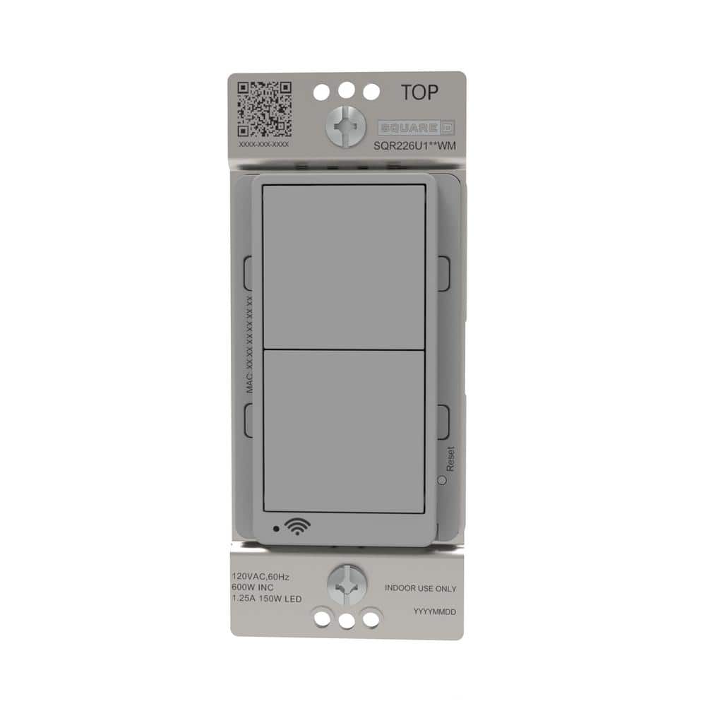 Reviews for Square D X Series 15 Amp Single Pole/3-Way Matter Smart Wi ...