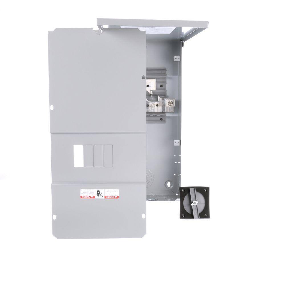 Siemens 225 Amp 4-Space 6-Circuit Main Lug Outdoor Load Center ...