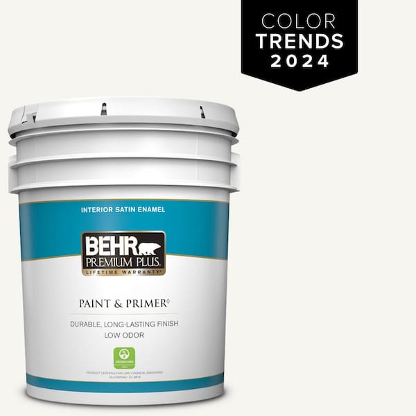BEHR PREMIUM PLUS 5 gal. Designer Collection #DC-001 Whipped Cream ... BEHR PREMIUM PLUS 5 gal. Designer Collection #DC-001 Whipped Cream ...