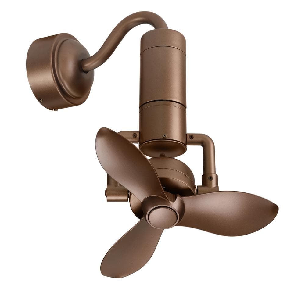 Modland Light Pro 16 in. 5 Fan Speeds Ceiling Fan in Sand Gold with ...